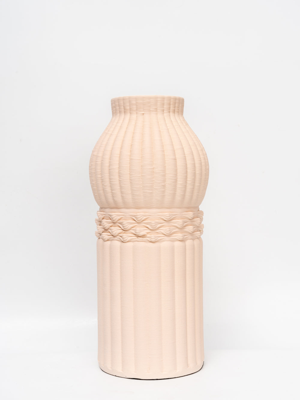 Coco Pod Blush Pink Ceramic Vase Set