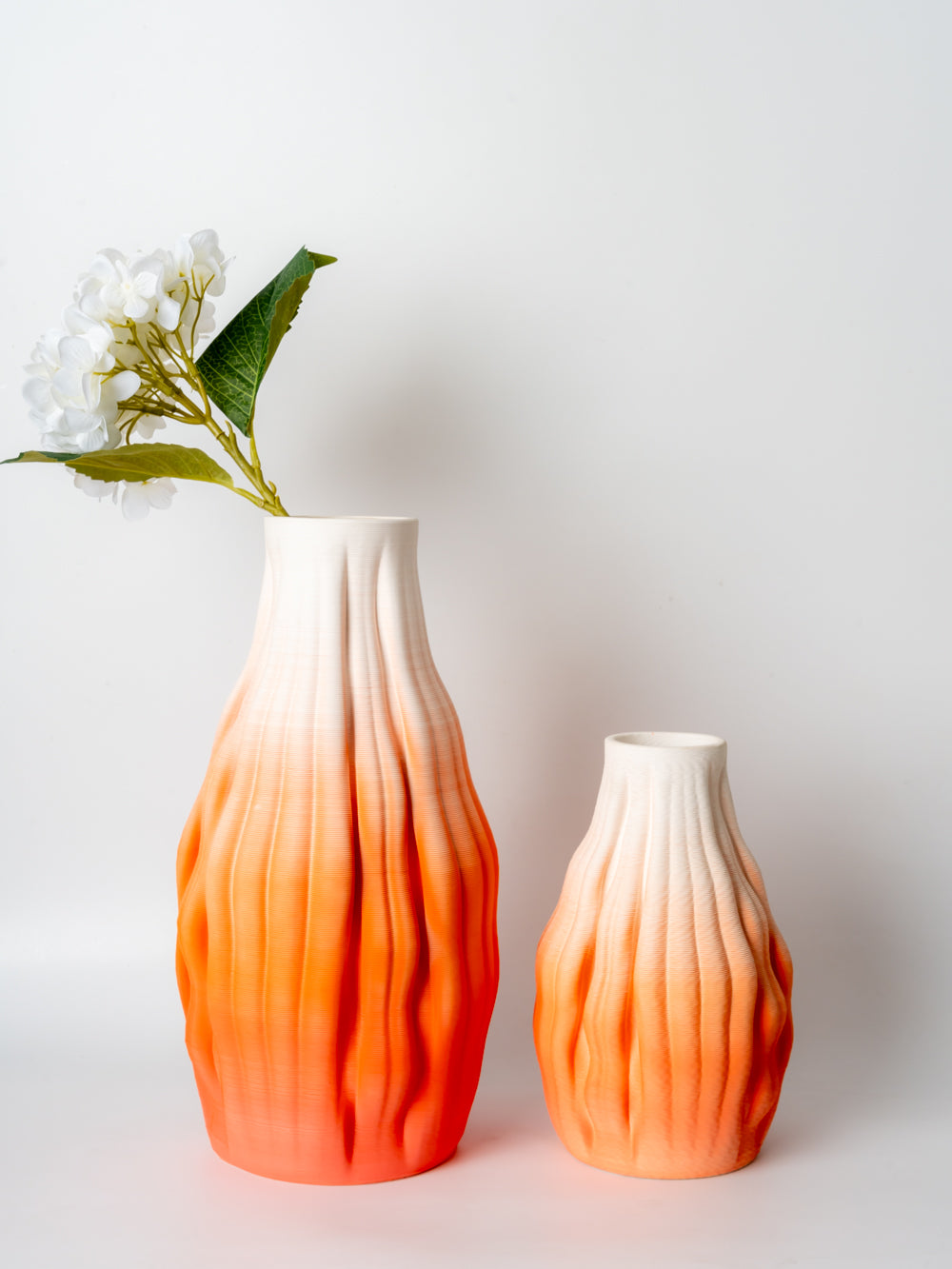 Sunset Wave Ceramic Vase(Large)